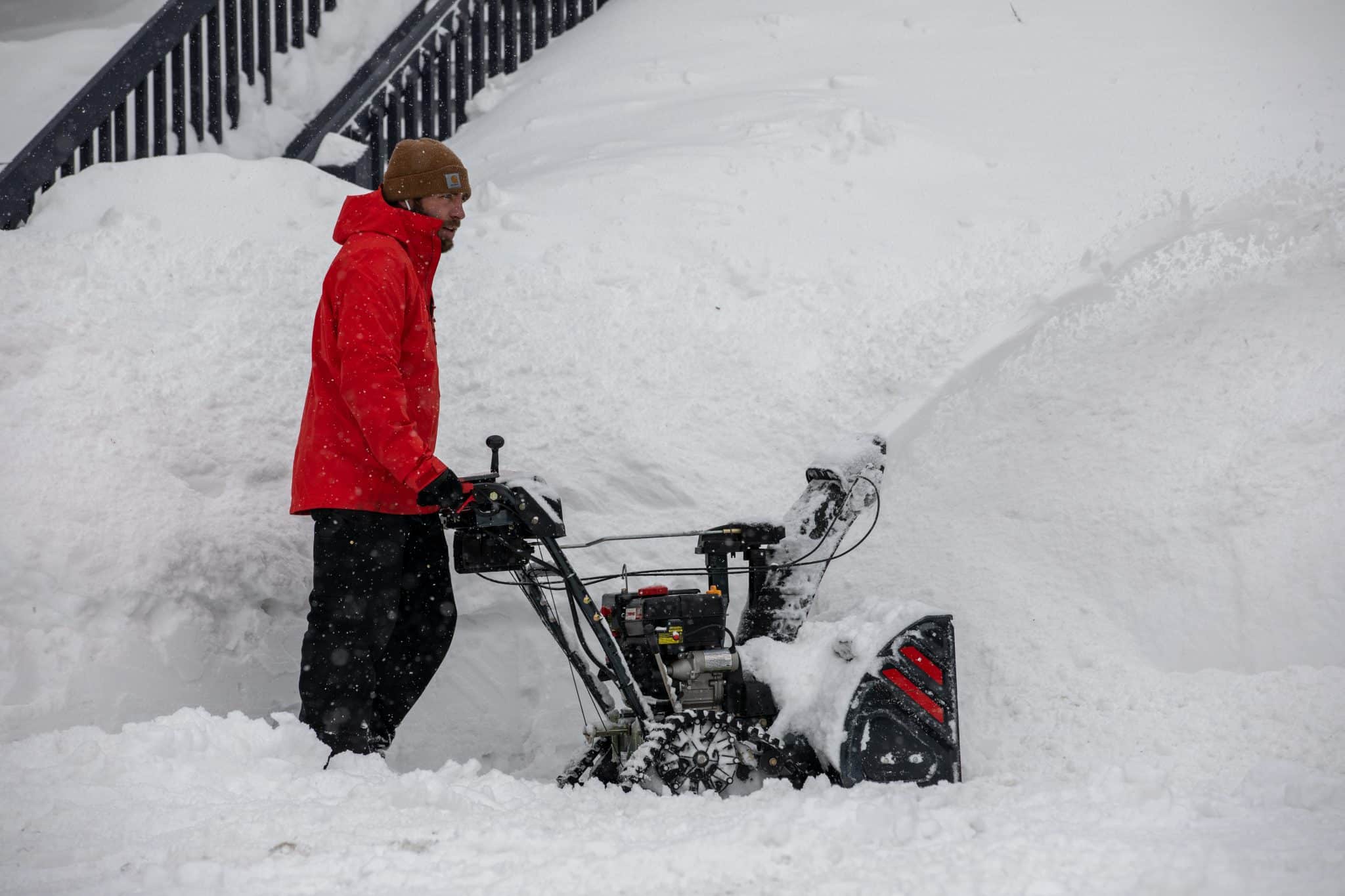 Up to 2 feet of snow forecast through Saturday, with flurries possible ...