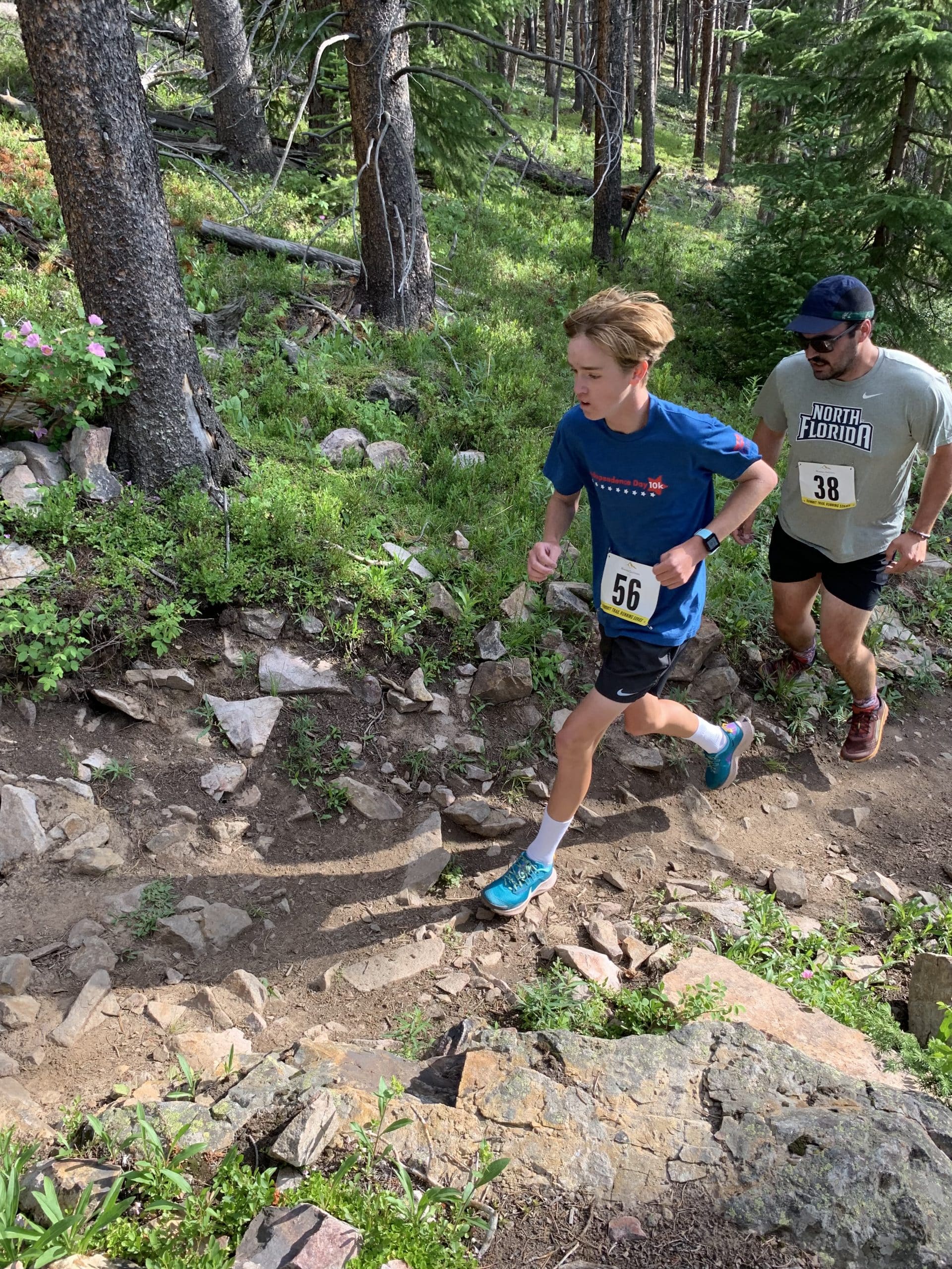 Teen runner wins Baker’s Tank trail race with sub-6-minute pace ...