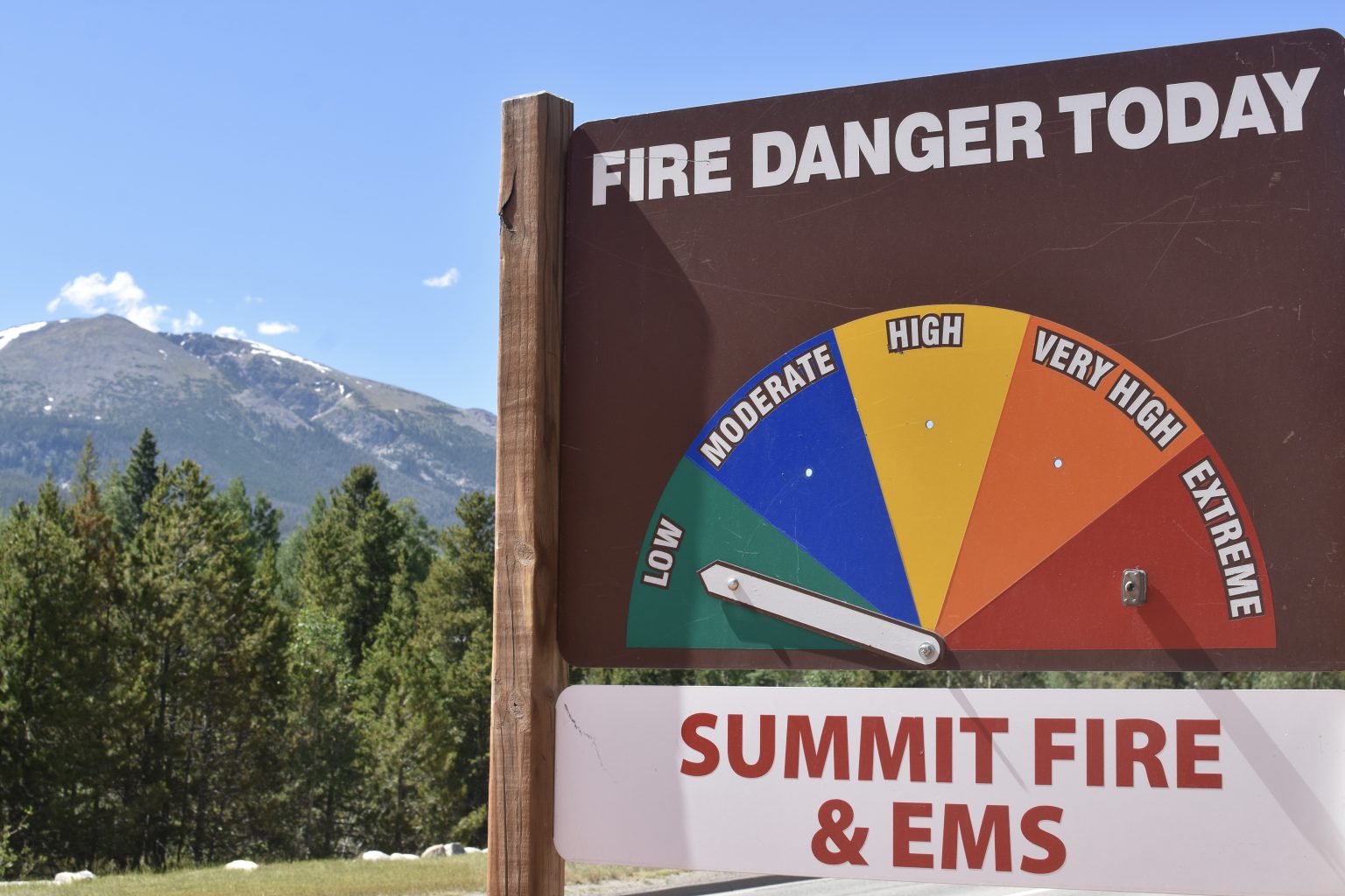 Summit County moves back to low fire danger | SummitDaily.com
