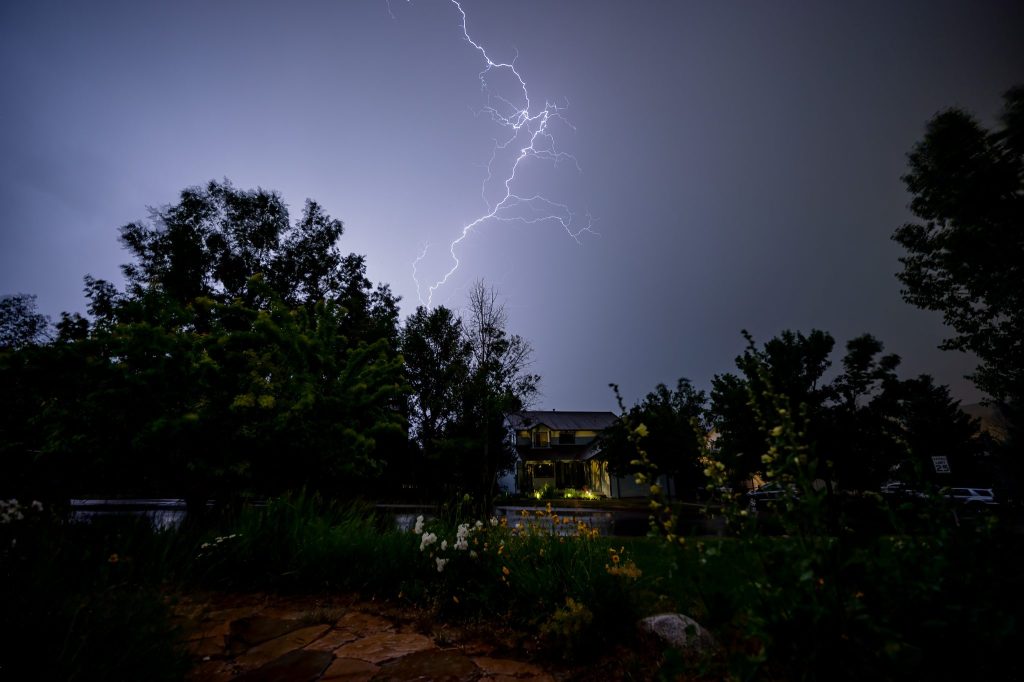 ‘Never seen anything like it:’ High Country rain, lightning storm a ...