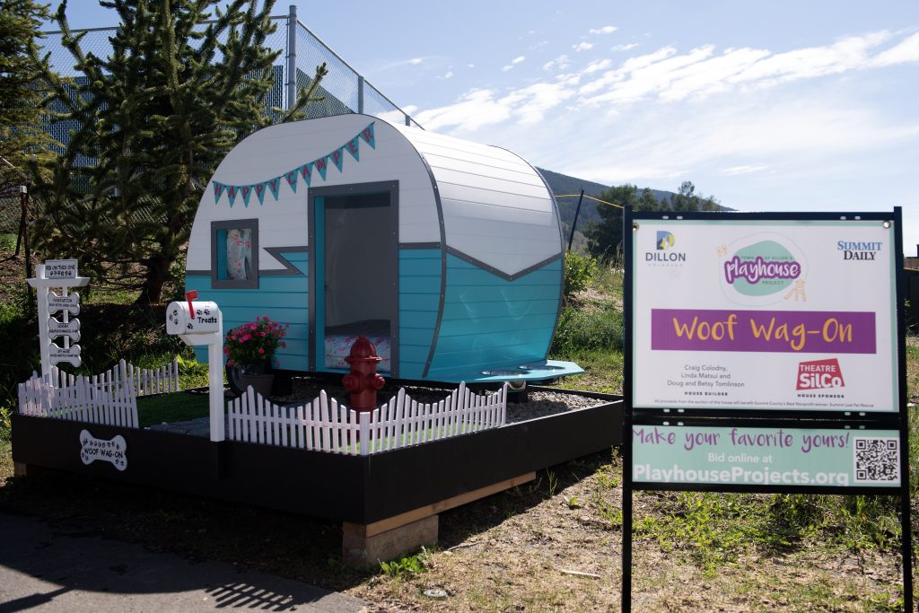 Photos: K9 Cabins on display in Dillon Town Park as part of Playhouse ...