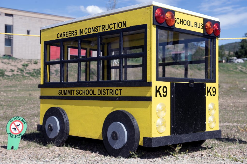 Photos: K9 Cabins on display in Dillon Town Park as part of Playhouse ...