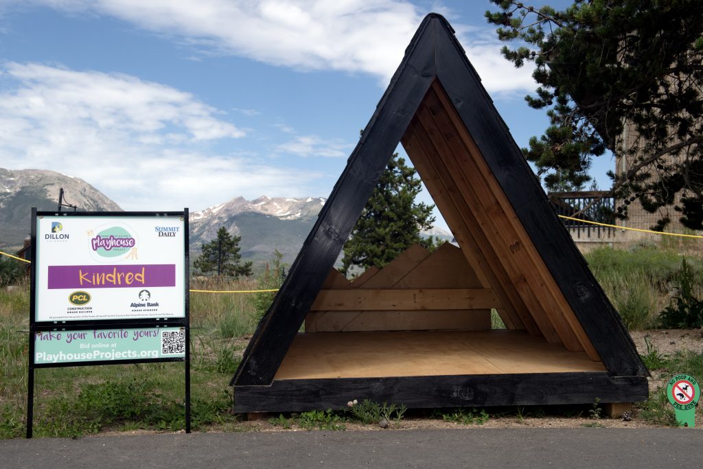 Photos: K9 Cabins on display in Dillon Town Park as part of Playhouse ...