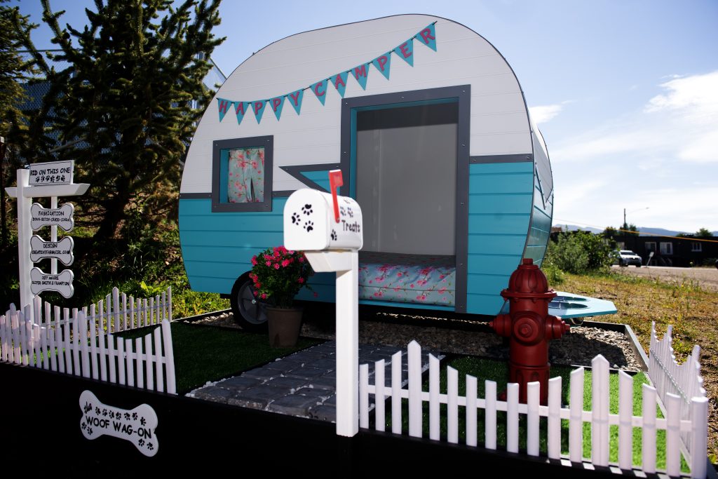 Photos: K9 Cabins on display in Dillon Town Park as part of Playhouse ...