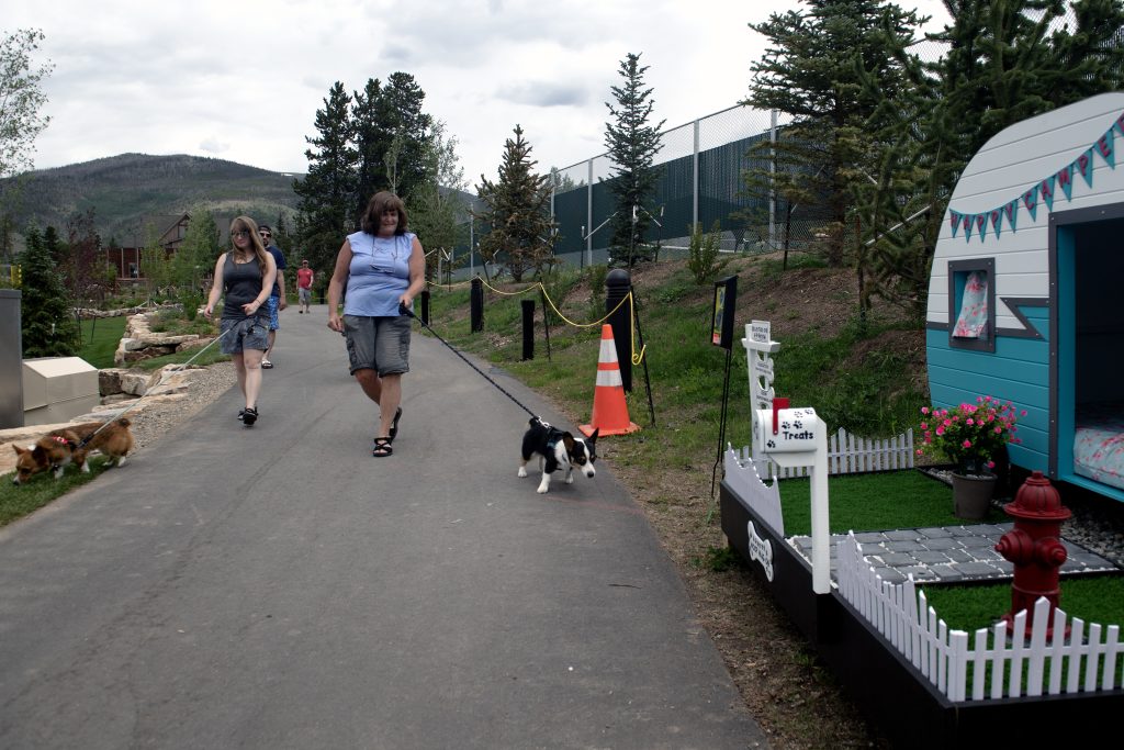 Photos: K9 Cabins on display in Dillon Town Park as part of Playhouse ...