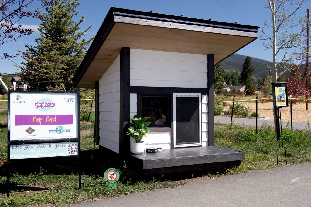 Photos: K9 Cabins on display in Dillon Town Park as part of Playhouse ...