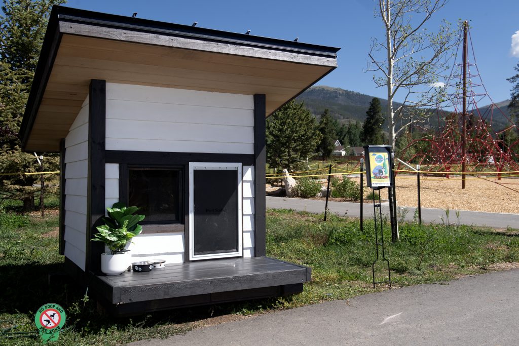 Photos: K9 Cabins on display in Dillon Town Park as part of Playhouse ...