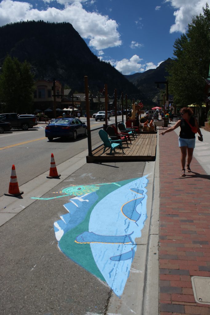 PHOTOS: Local artists paint murals on Frisco Main Street | SummitDaily.com