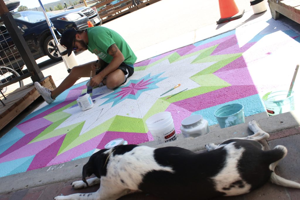 PHOTOS: Local artists paint murals on Frisco Main Street | SummitDaily.com