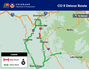 Why is Colorado Highway 9 closed? | SummitDaily.com