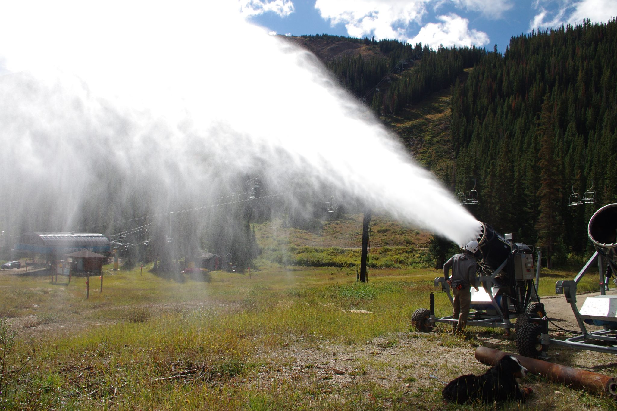 Loveland Ski Area tests snow guns ahead of 2023-24 season | SummitDaily.com