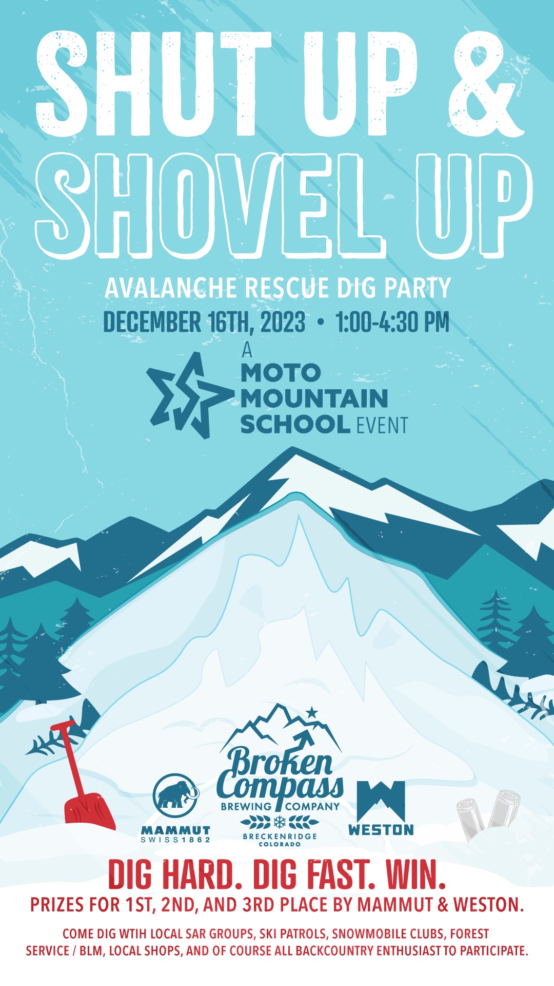Moto Mountain School to host a party on Dec. 16, featuring avalanche ...