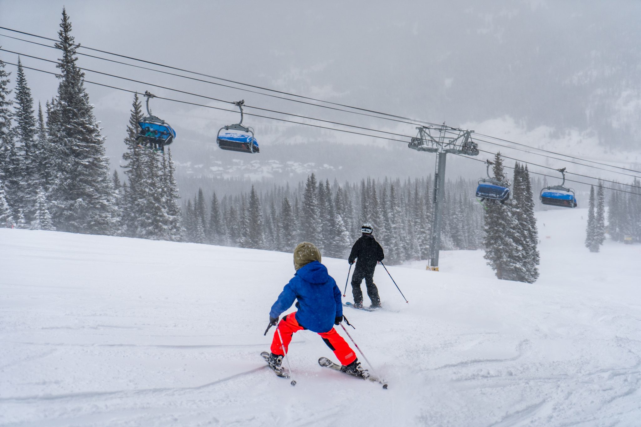 Snow bolsters the number of runs open at Summit County ski areas as ...