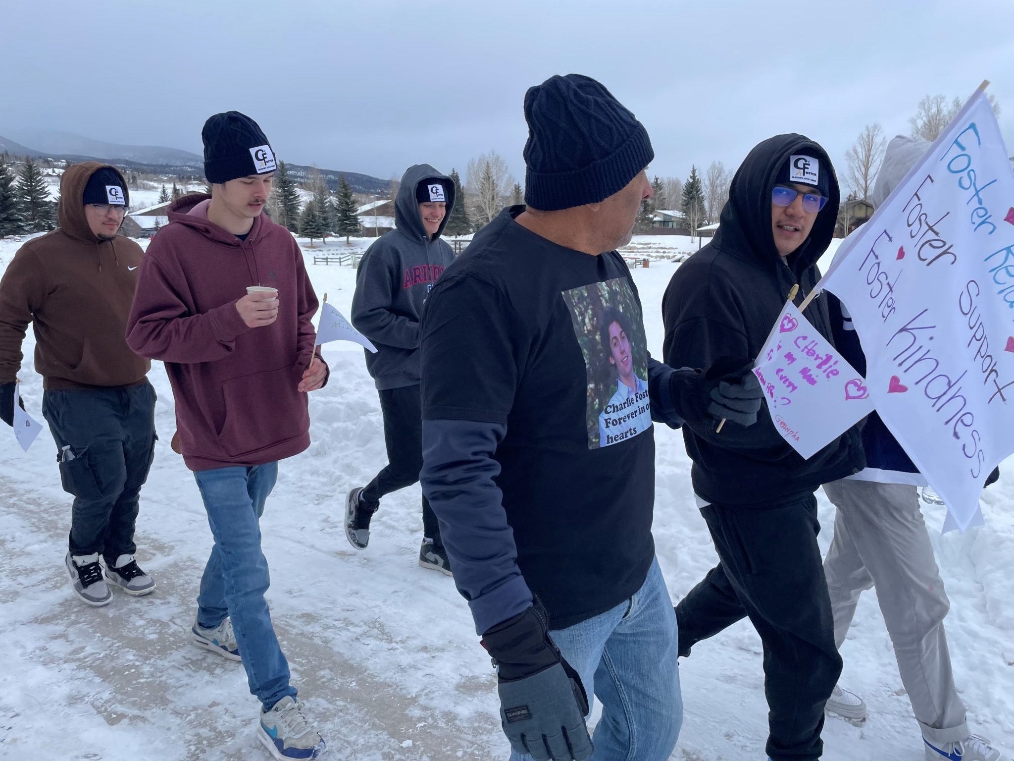 In honor of Charlie Foster, 18-year-old killed by police, Summit County ...