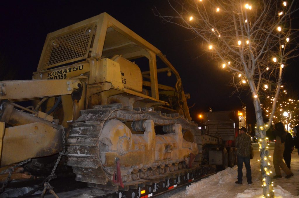 Content creators tow ‘Killdozer’ look-alike through downtown Granby ...