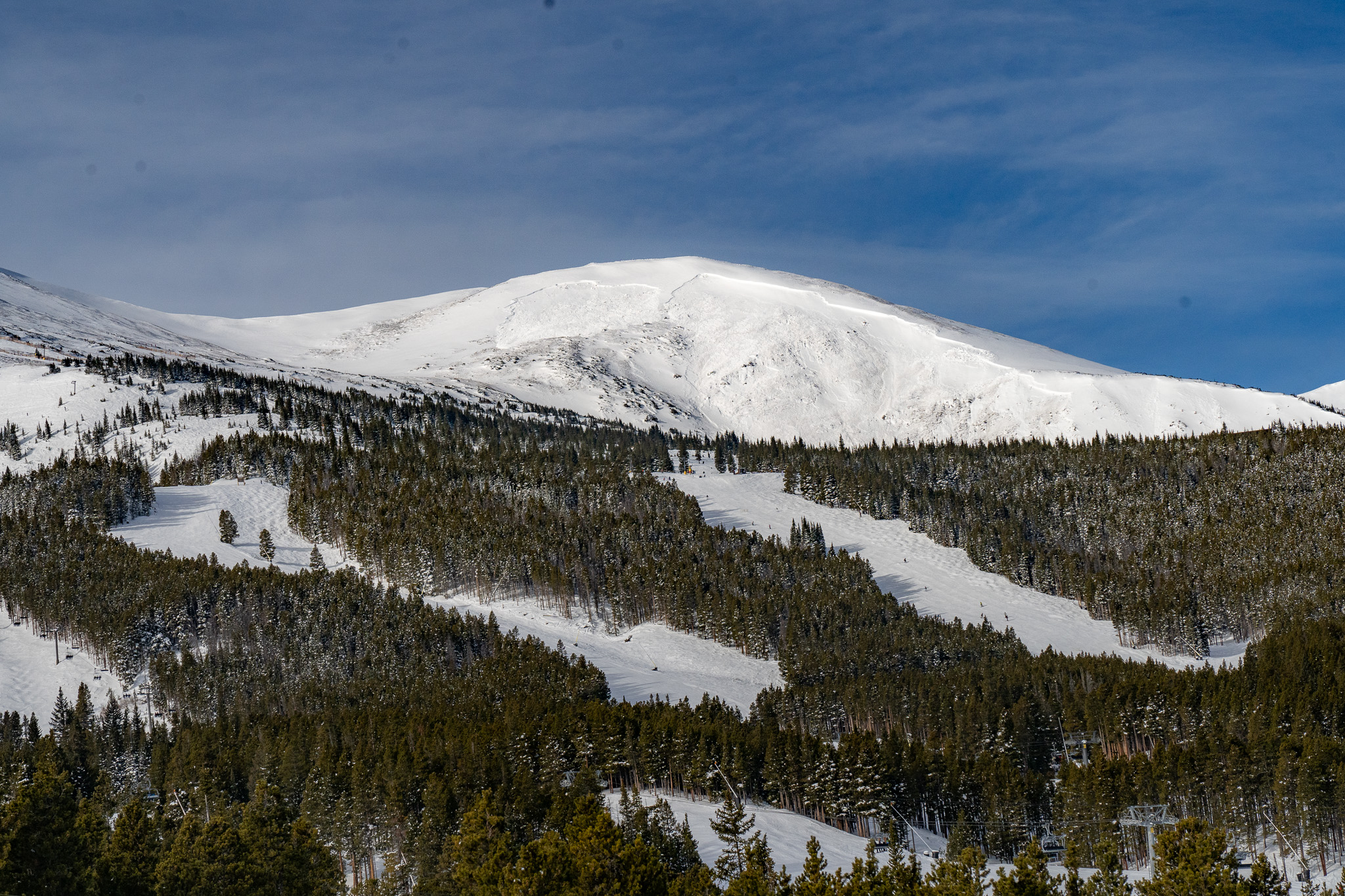 In-bounds controlled slide on Breckenridge’s Peak 7 highlights ...