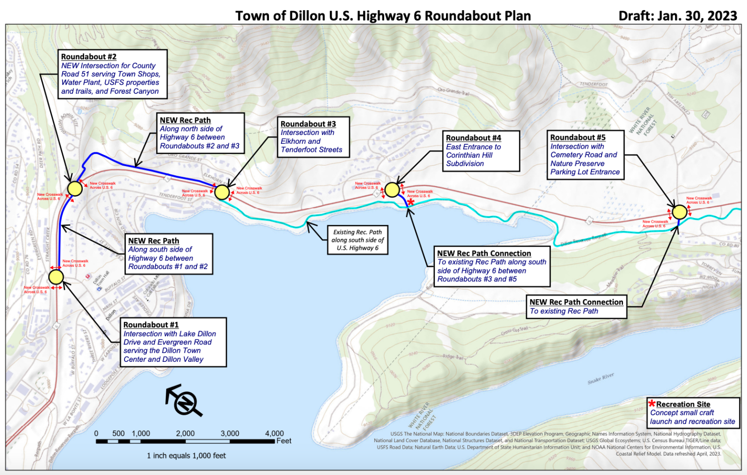 Dillon traffic plan proposes 5 roundabouts on U.S. Highway 6 to create ...