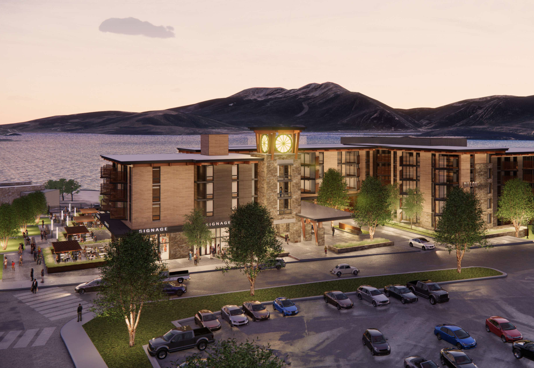 First Glimpse at Major Developer's Plan for Downtown Dillon