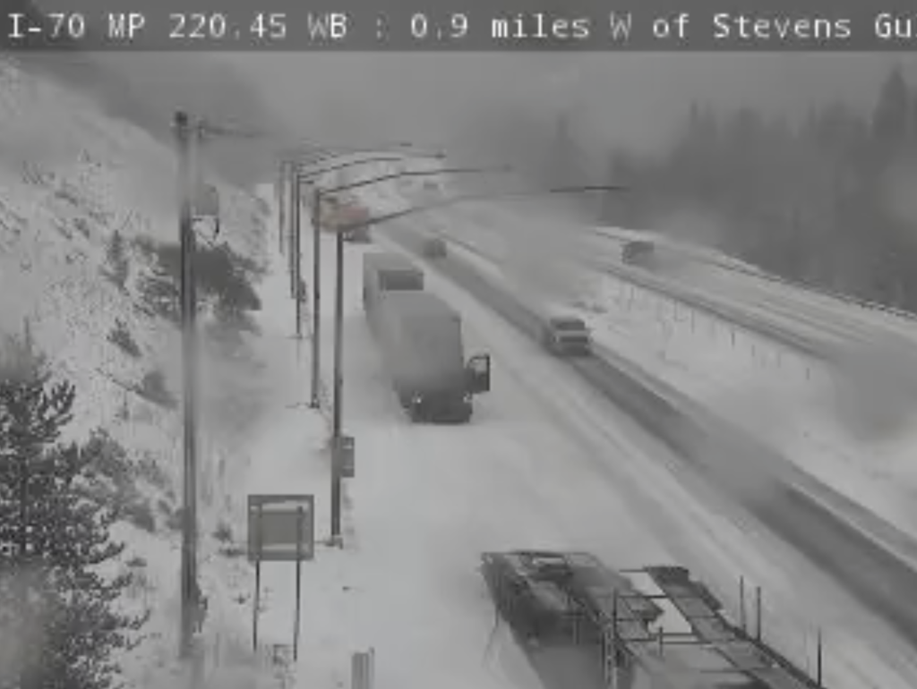 Highways continue to close as snowstorm rolls through Colorado’s Rocky ...