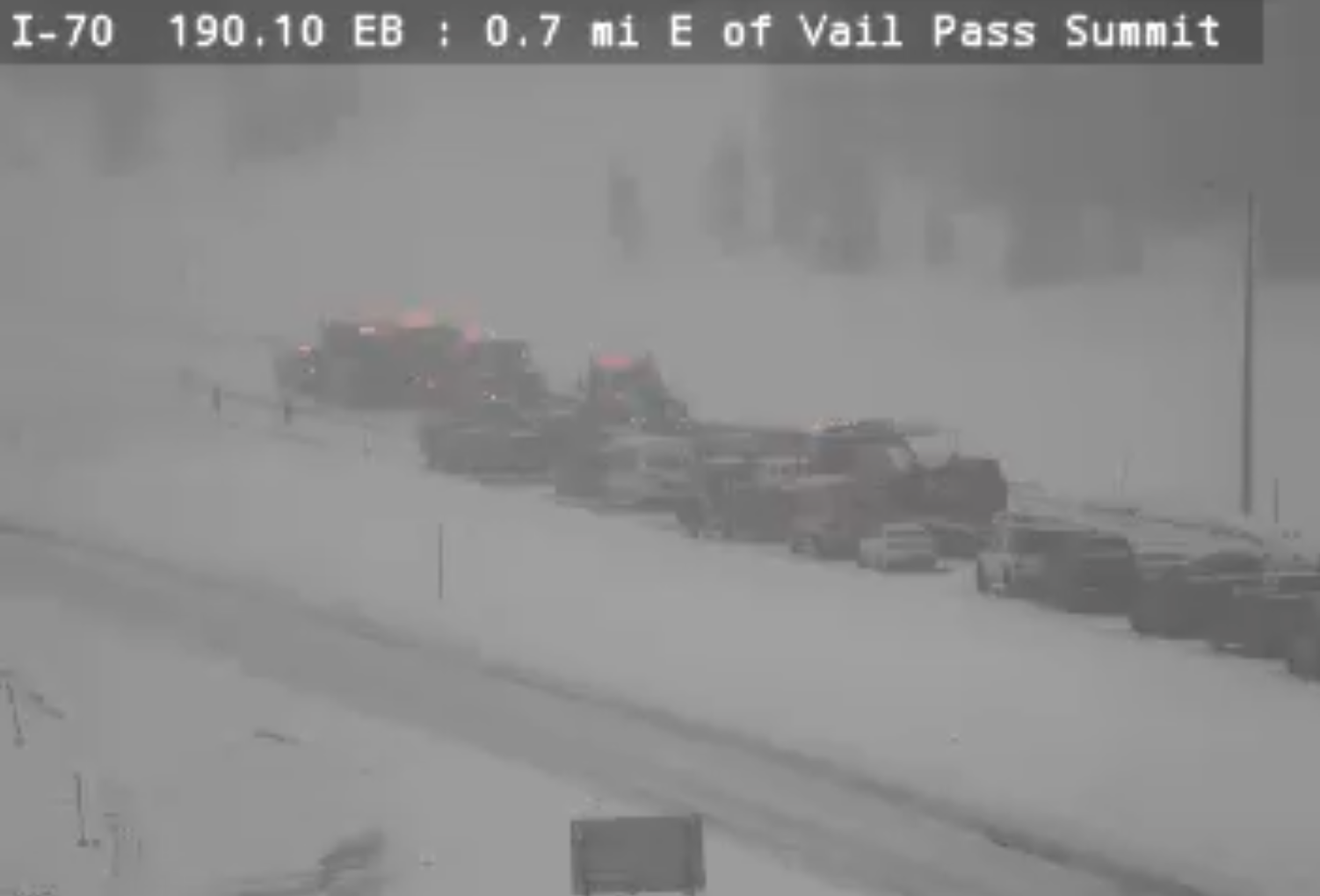 UPDATE: Interstate 70 open over Vail Pass after extended closure ...
