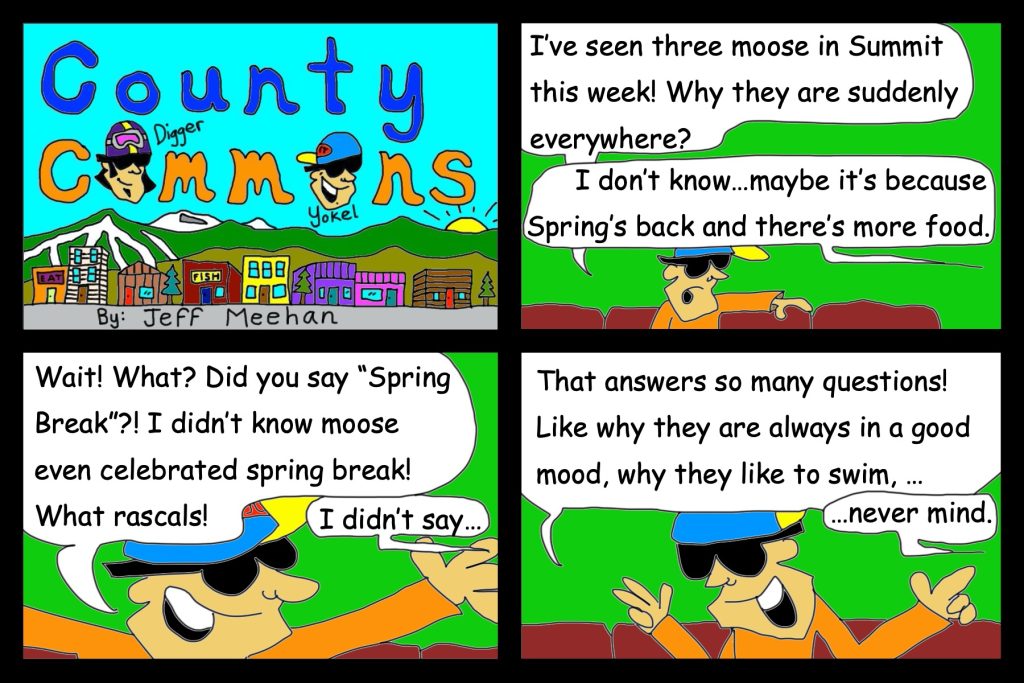 County Commons: Moose break! | SummitDaily.com