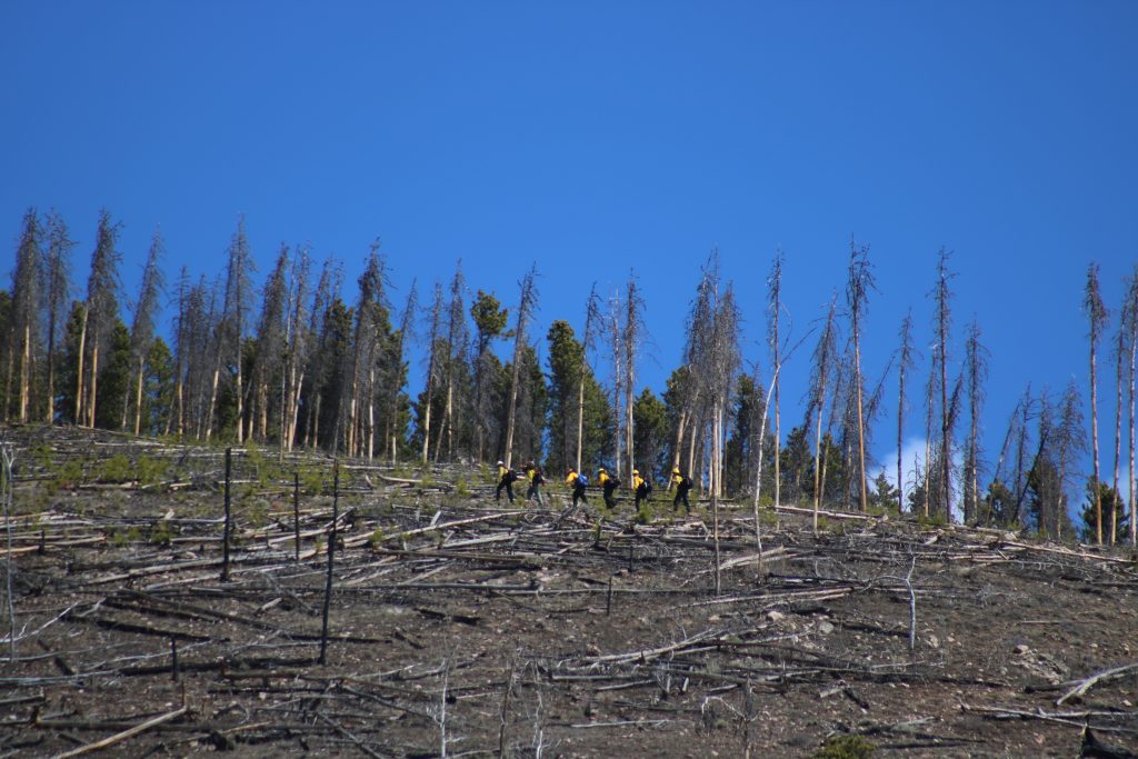 Controlled burn at Summit County Public Shooting Range sets hillside ...