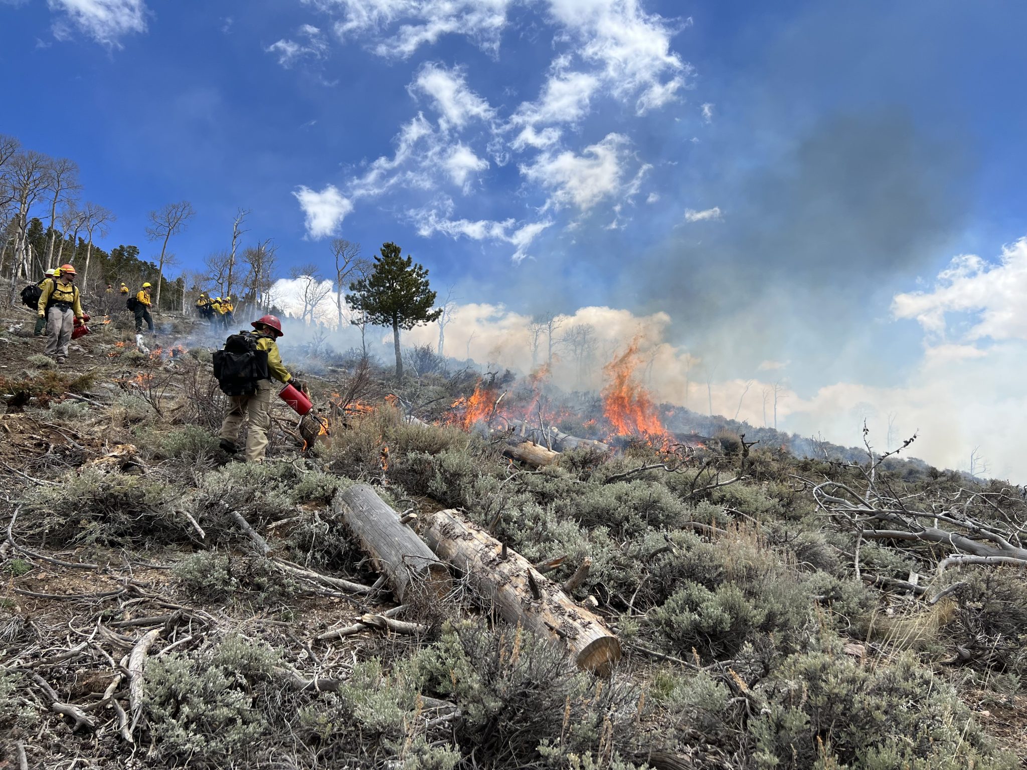 Controlled burn at Summit County Public Shooting Range sets hillside ...
