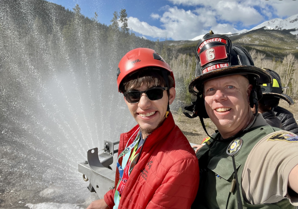 Dorton’s day dousing fires: A Summit County 21-year-old gets a special ...