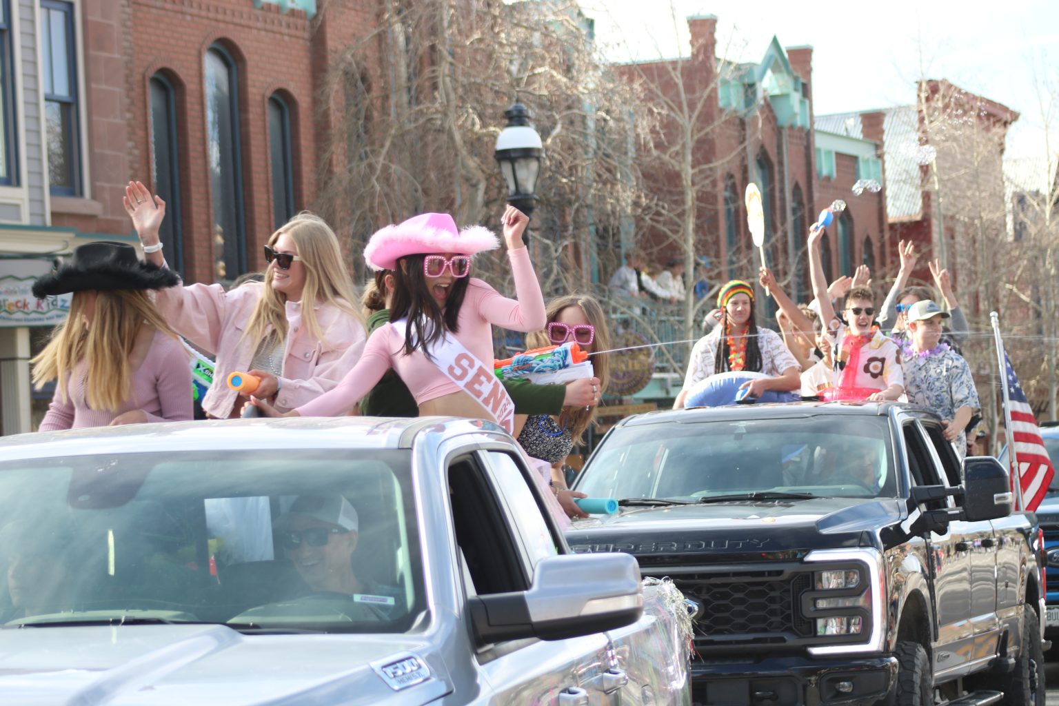 PHOTOS: Graduation parade brings water, confetti, silly string and ...
