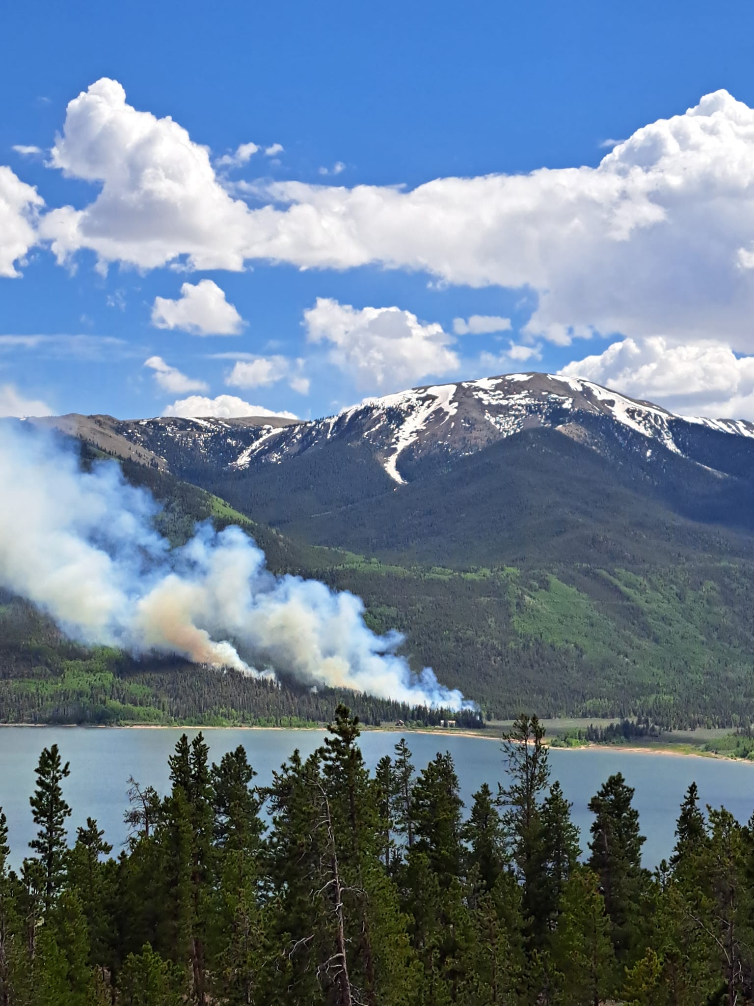 Update: Human-caused Interlaken Fire near Twin Lakes now at 86% ...
