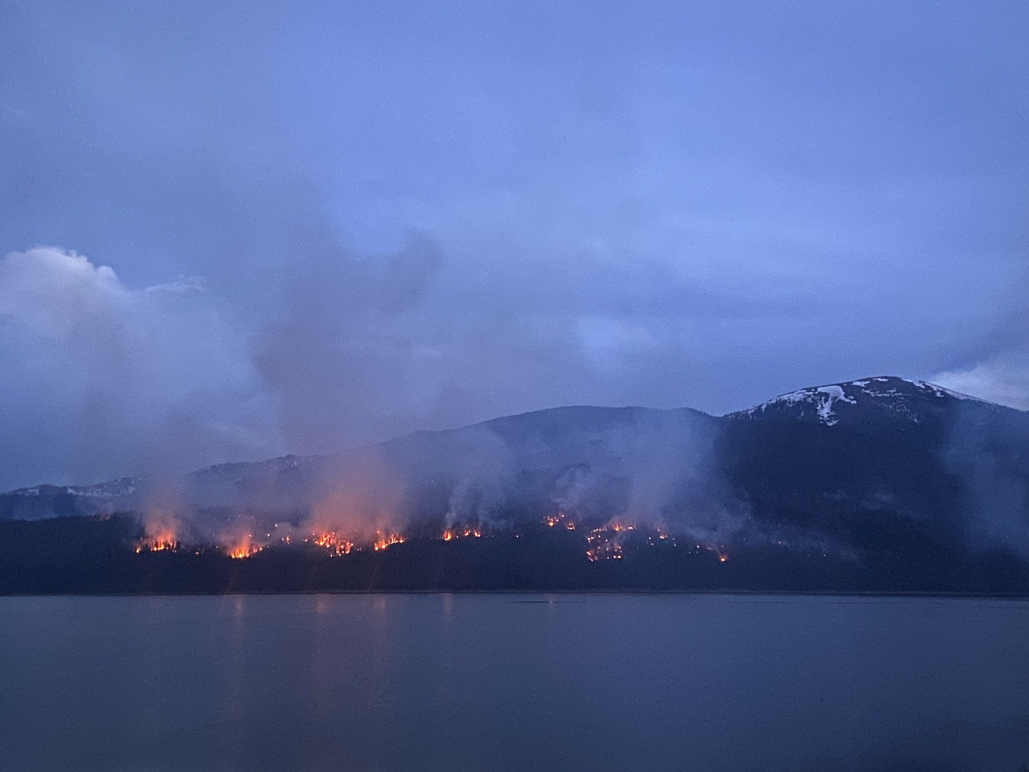 Update: Human-caused Interlaken Fire near Twin Lakes now at 86% ...