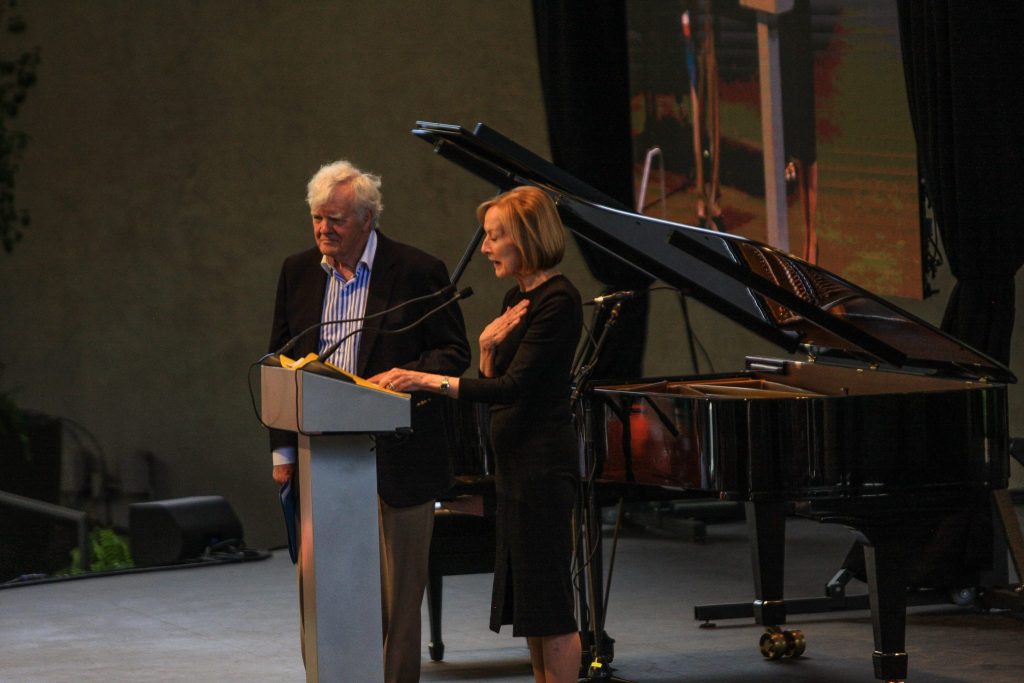 Hundreds gather to laugh, cry and cheer at big celebration of life held ...