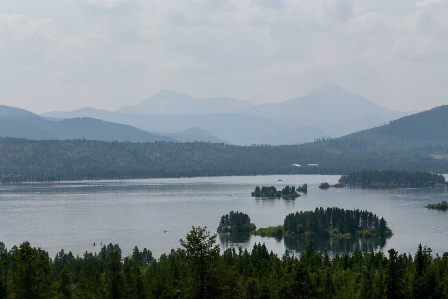 Haze wafts over Colorado mountain towns from wildfires burning within ...