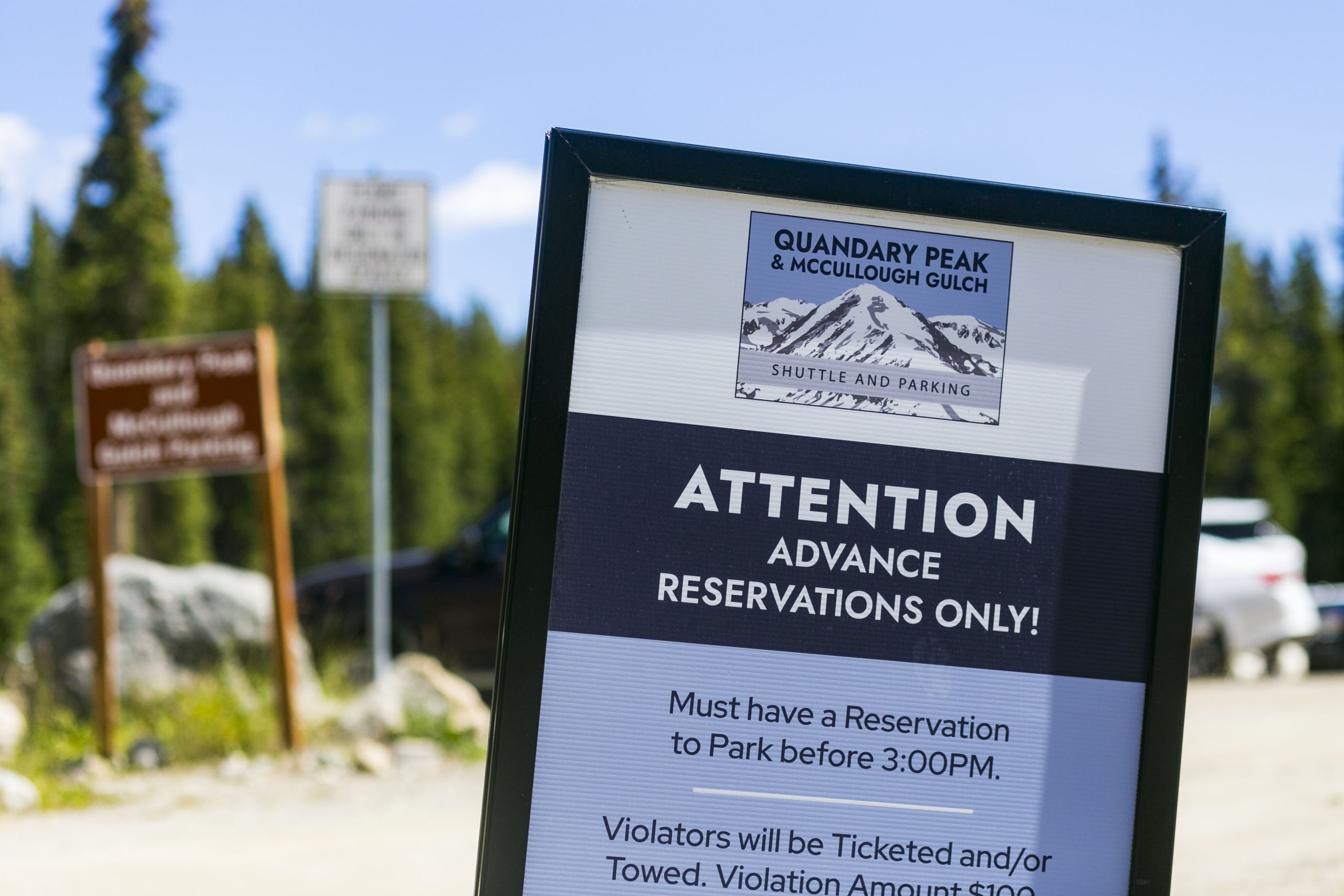 Quandary Peak parking and shuttle system sees mixed satisfaction from ...
