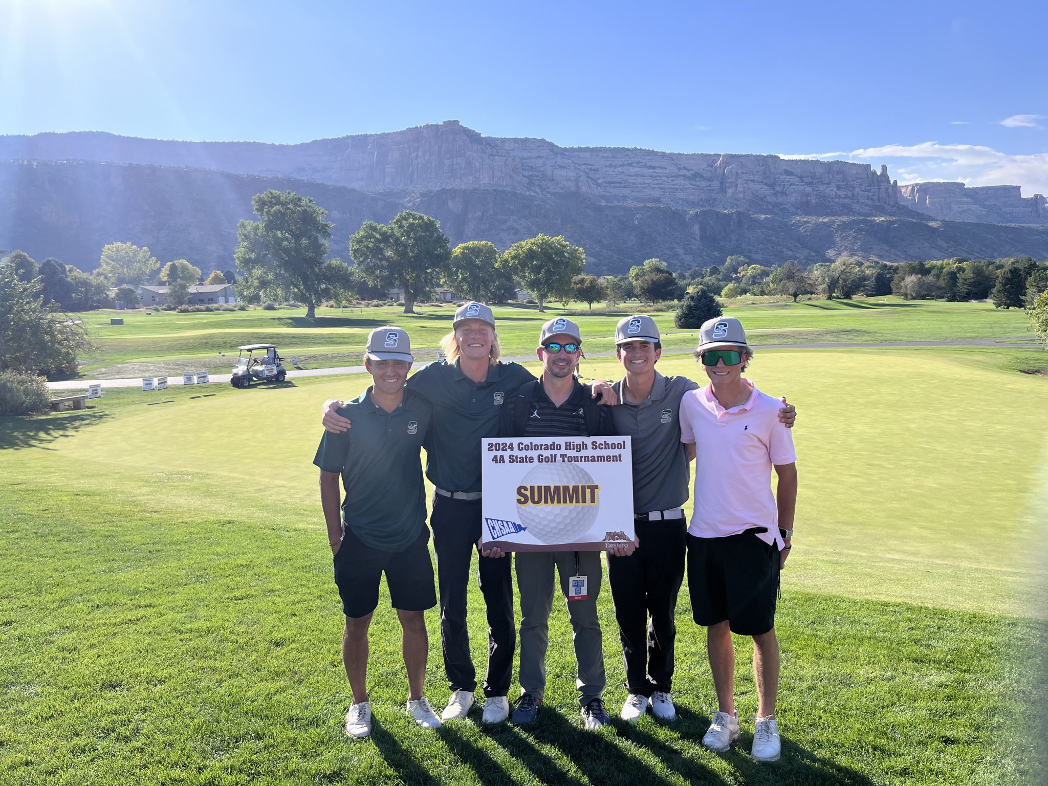 Summit boys golf team concludes historic season at 4A state golf ...
