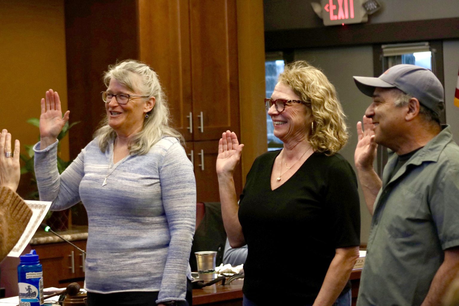 Town clerk swears in 3 new Dillon Town Council members elected after ...