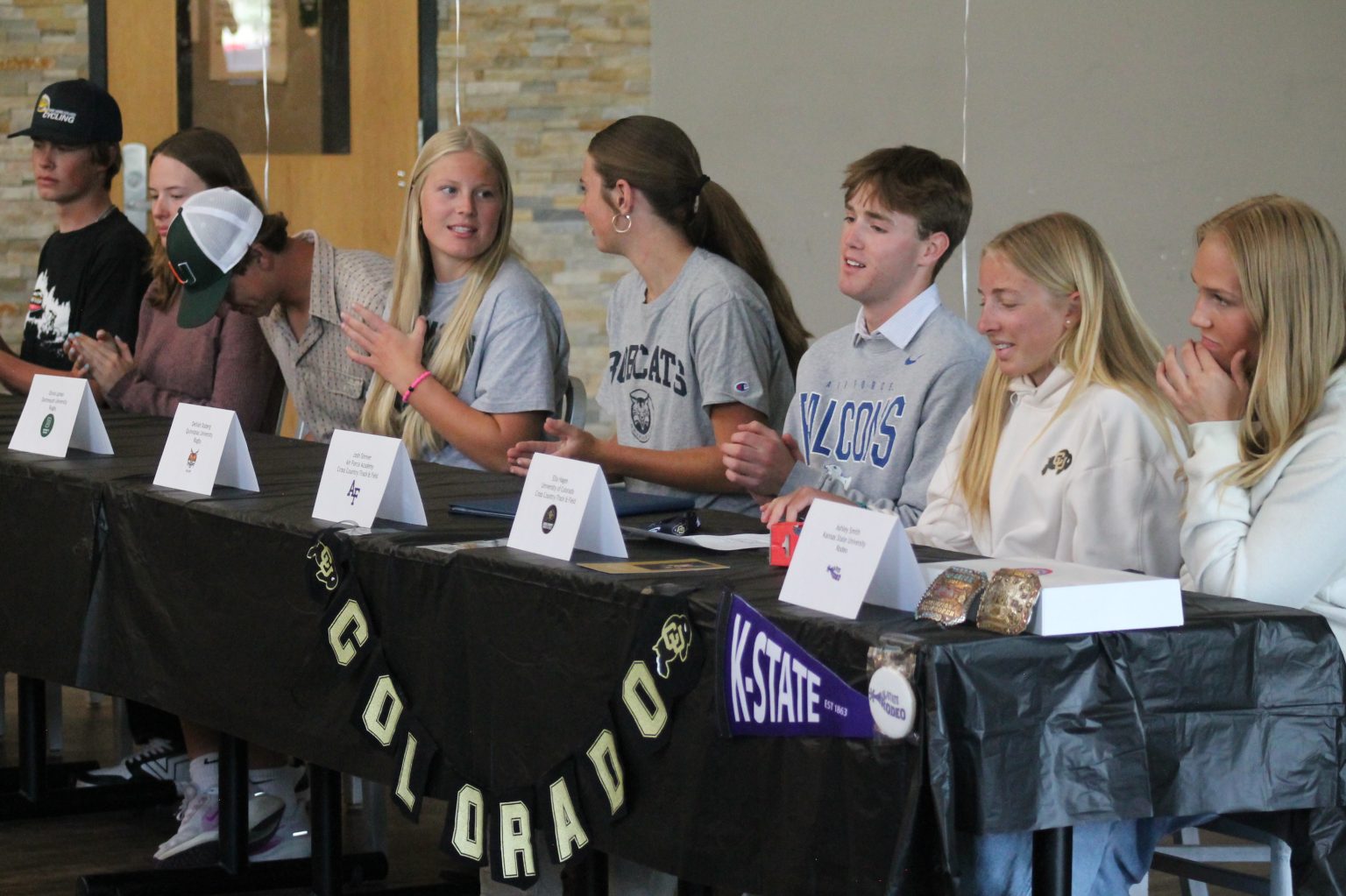 Summit High School student athletes commit to pursuing sport at the ...