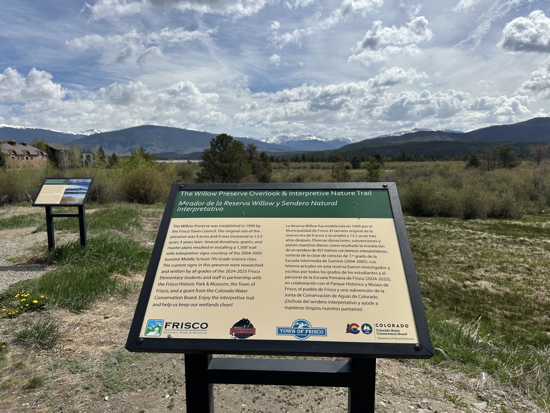 New interpretive signage installed at Willow Preserve Nature Trail ...