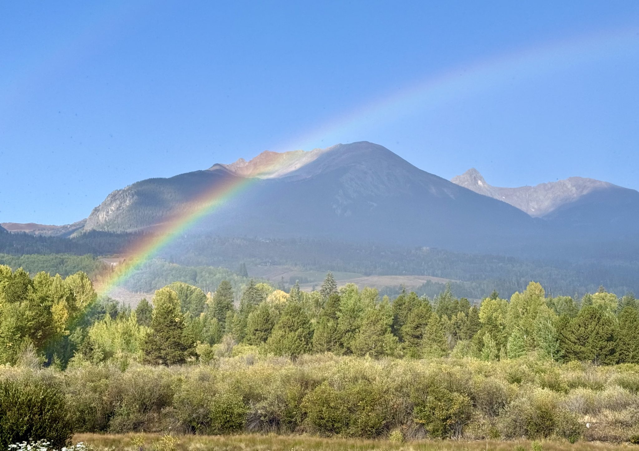 READER PHOTOS: Rainbow appears over Summit County Thursday morning ...