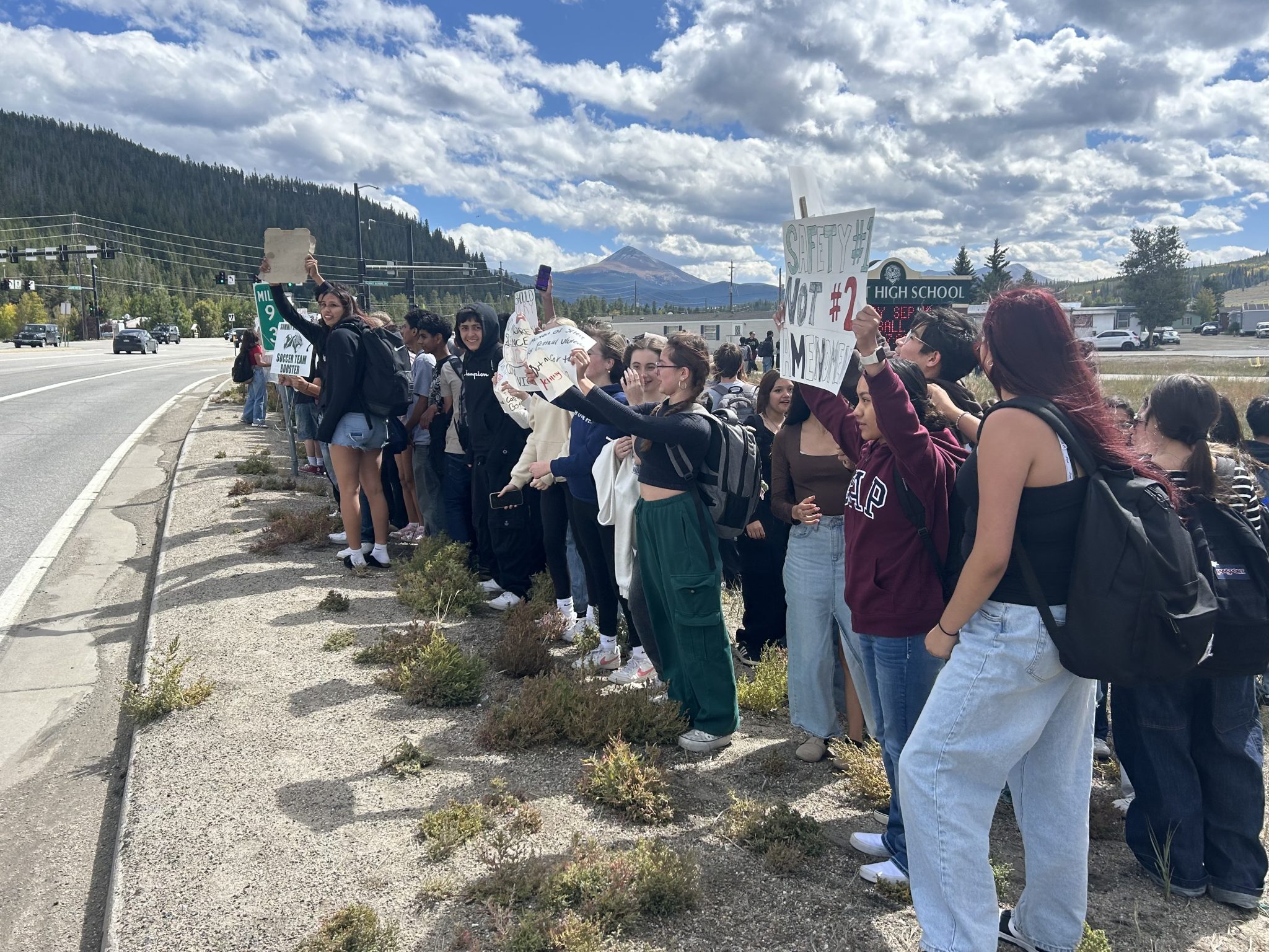 Summit students join statewide gun violence protest, saying Evergreen ...