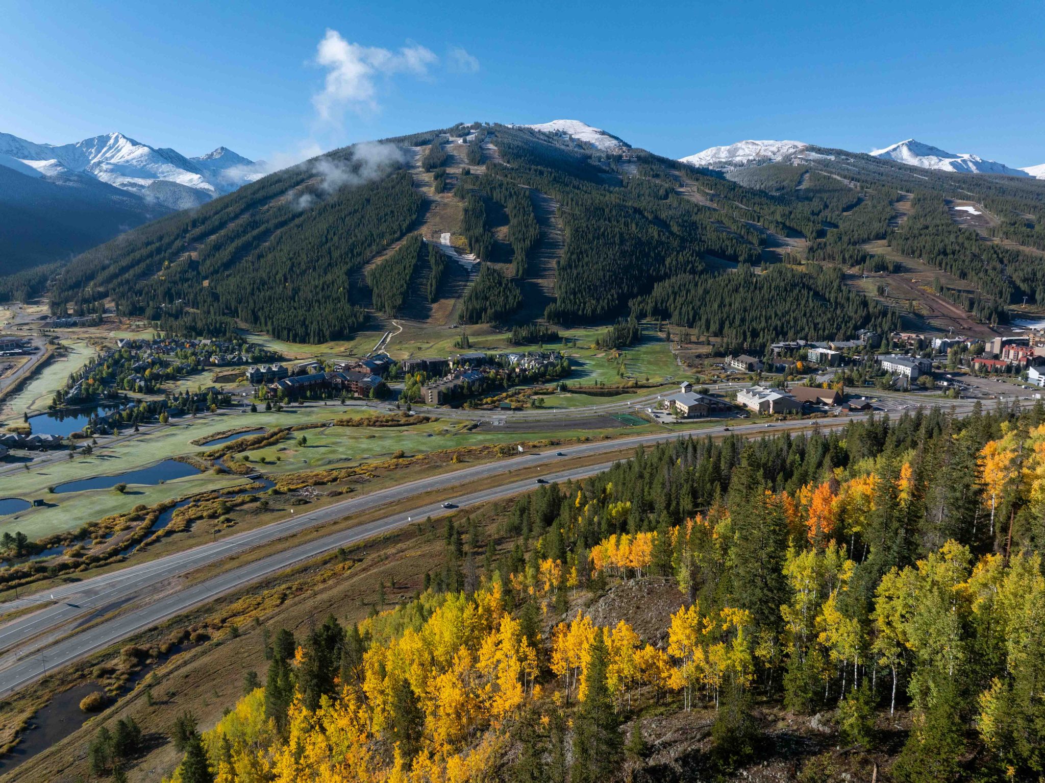 PHOTOS: Copper Mountain coated in snow Wednesday morning after ...