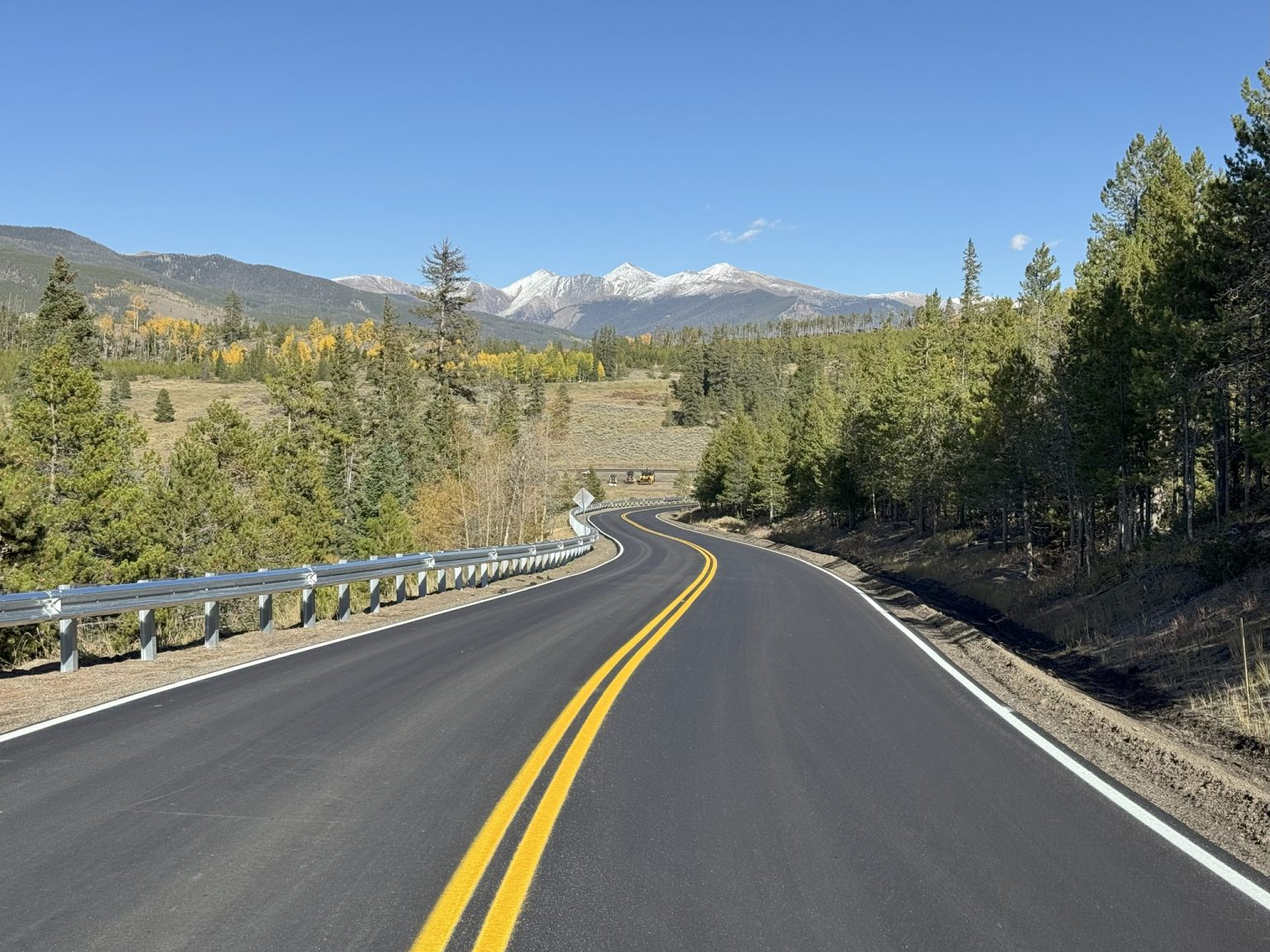 Swan Mountain Road construction concludes for the year | SummitDaily.com