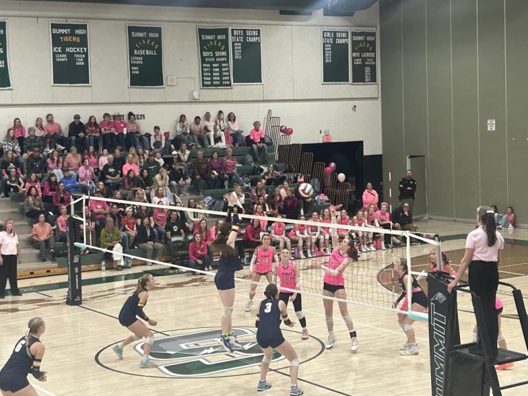 Summit girls volleyball sweeps Rifle on “Dig Pink” night | SummitDaily.com