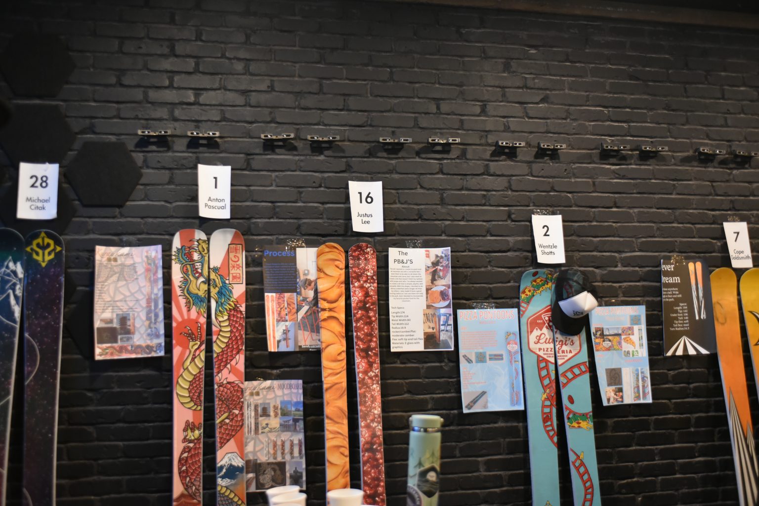 Summit High School students showcase skis and snowboards from ski ...