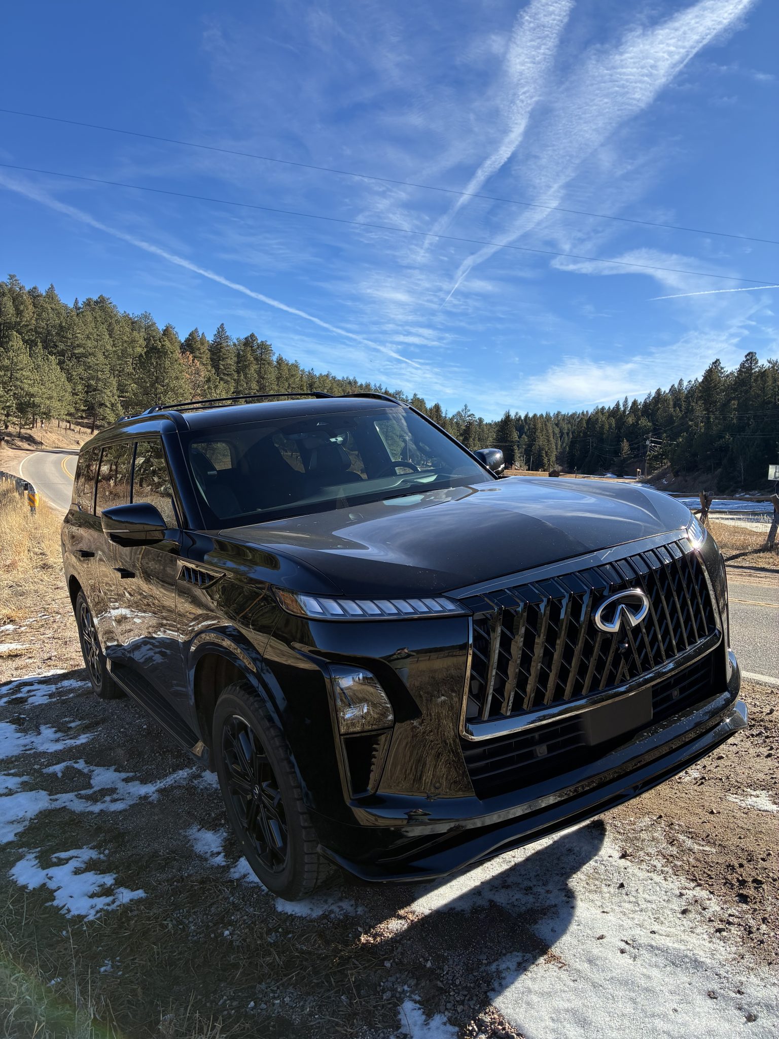 Mountain Wheels: Infiniti’s oversized QX80 has no shortage of power ...