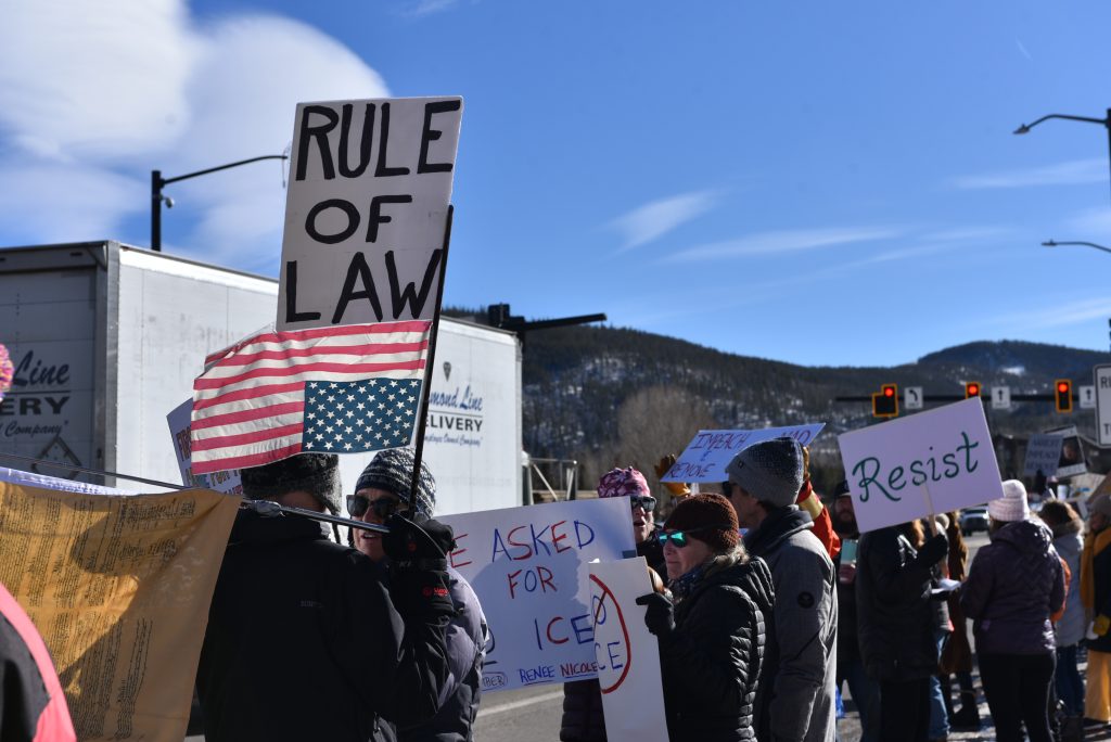 ‘We are here to choose humanity’: Protesters gather in Frisco to oppose ...