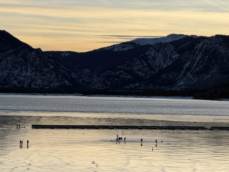 Dillon Reservoir recorded its second-latest freeze on the record books ...