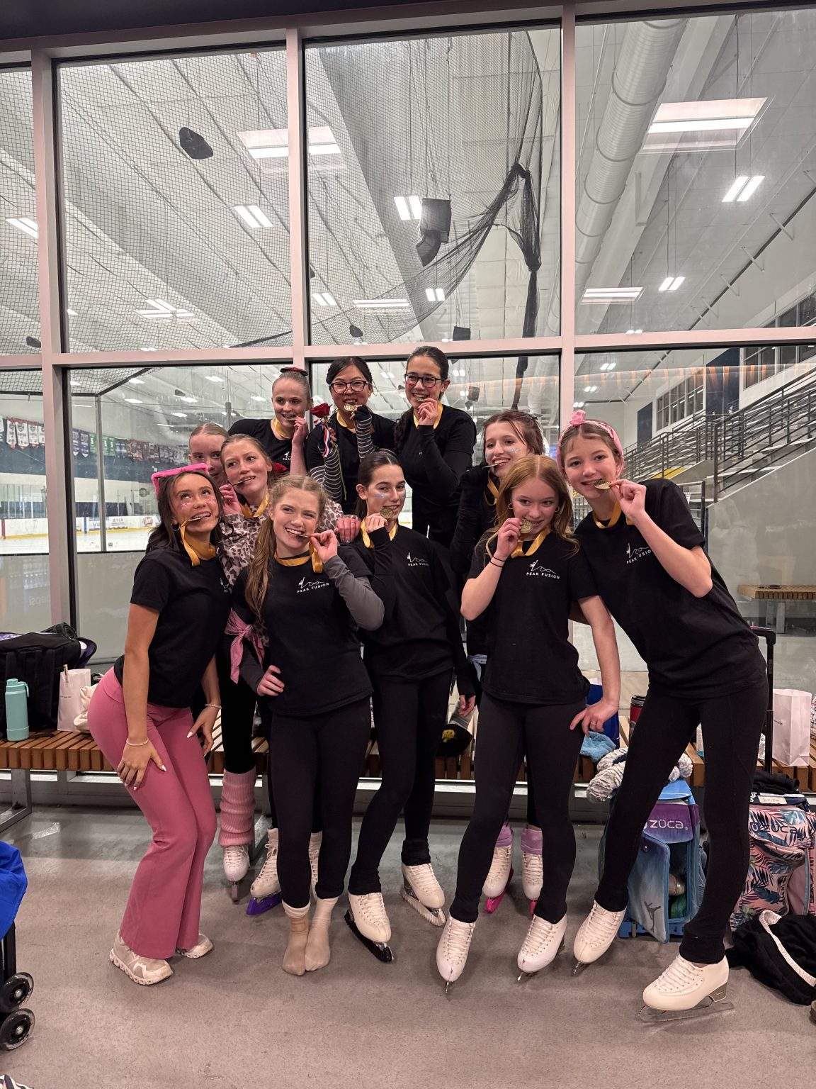 Team Peak Fusion wins gold at Colorado High School Figure Skating ...