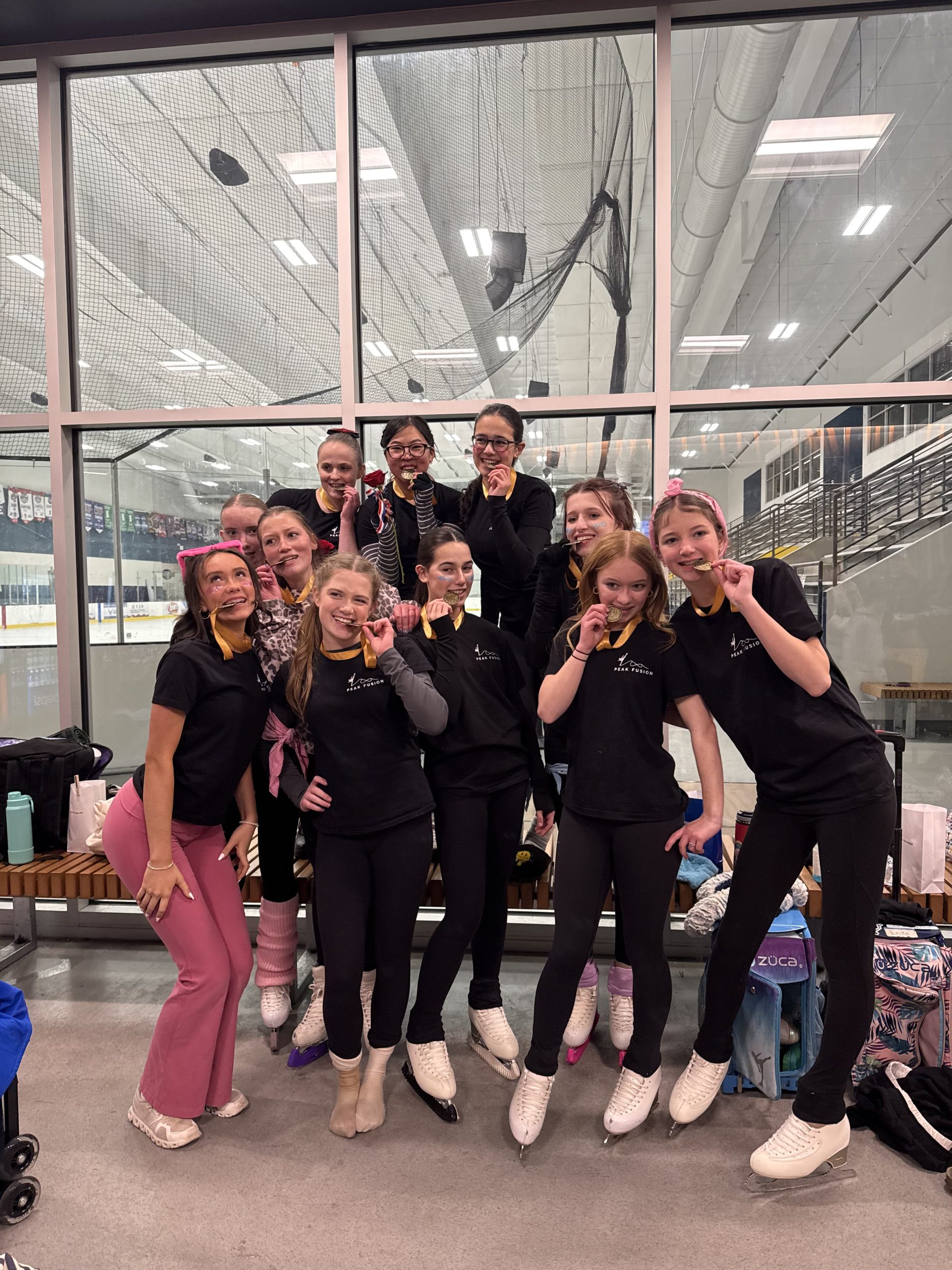 Team Peak Fusion wins gold at Colorado High School Figure Skating ...
