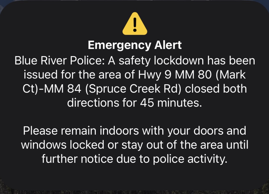 FINAL UPDATE: Blue River lockdown prompted by arrest of man wanted on ...